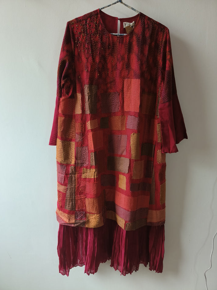 Layered Boro Dress (READY TO SHIP) – indigenecraft.com